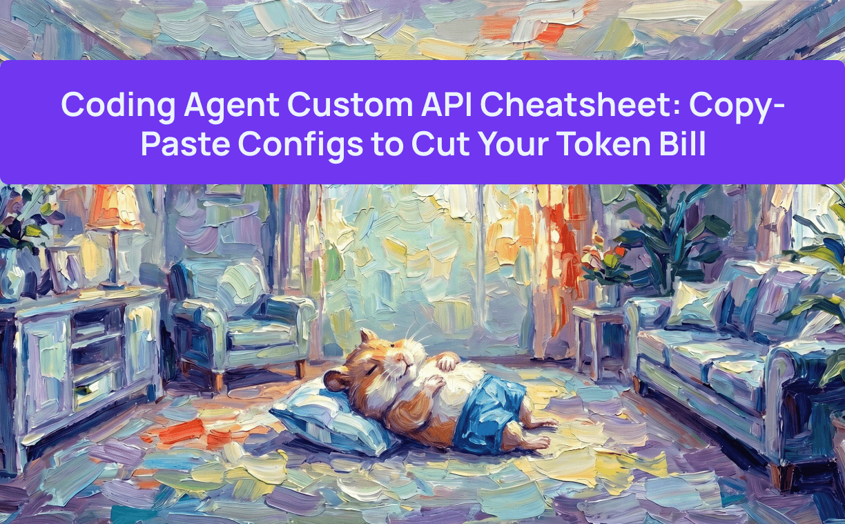 Coding Agent 自定义 API 速查表：各工具配置指南 (2026)
