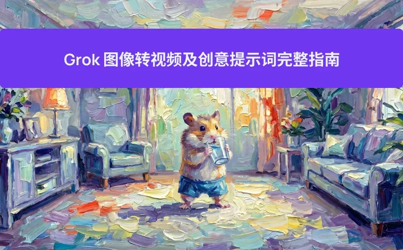 Grok 图像转视频指南与掌握 xAI Aurora 引擎 (2026)